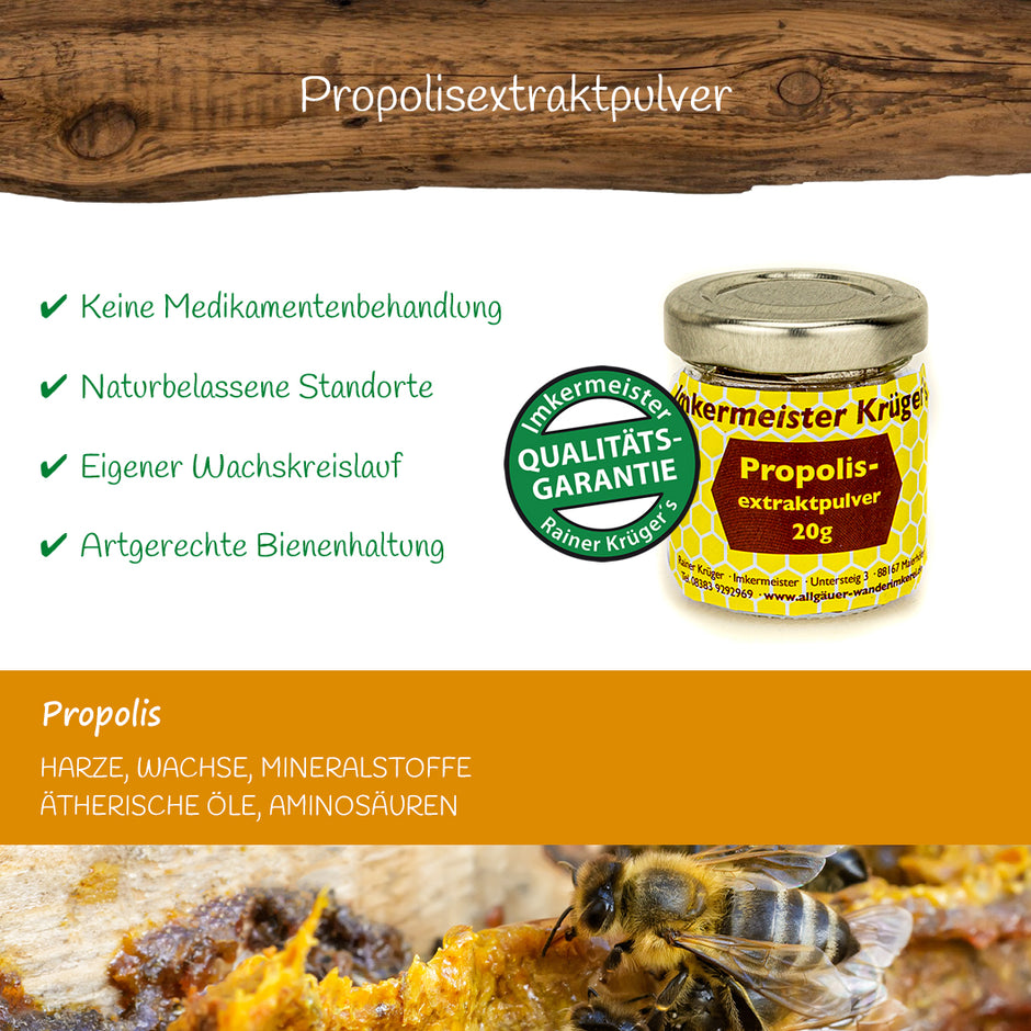 Propolis Produkte – Allgäuer Wanderimkerei